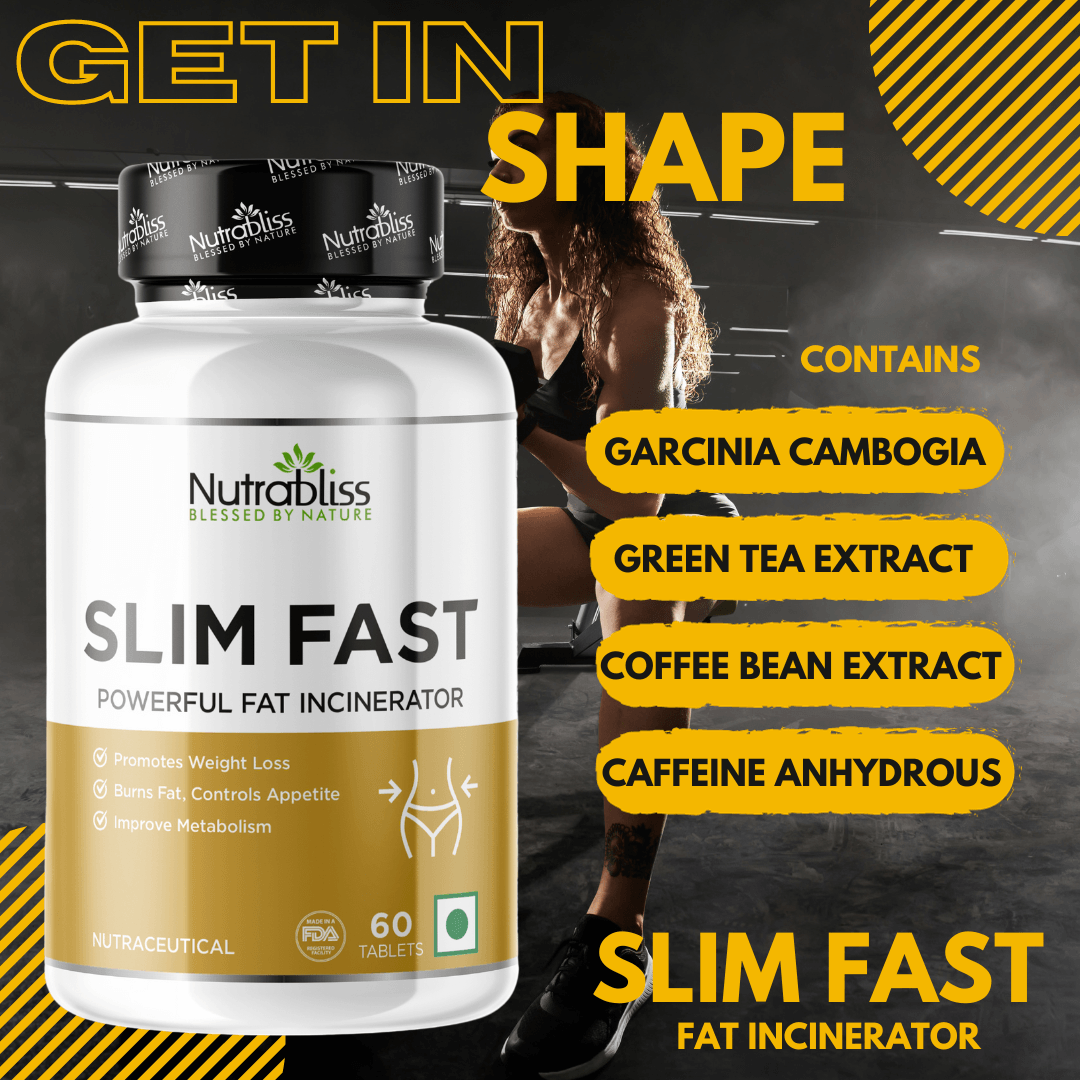 Nutrabliss Slim Fast Fat Burner 60 tablets