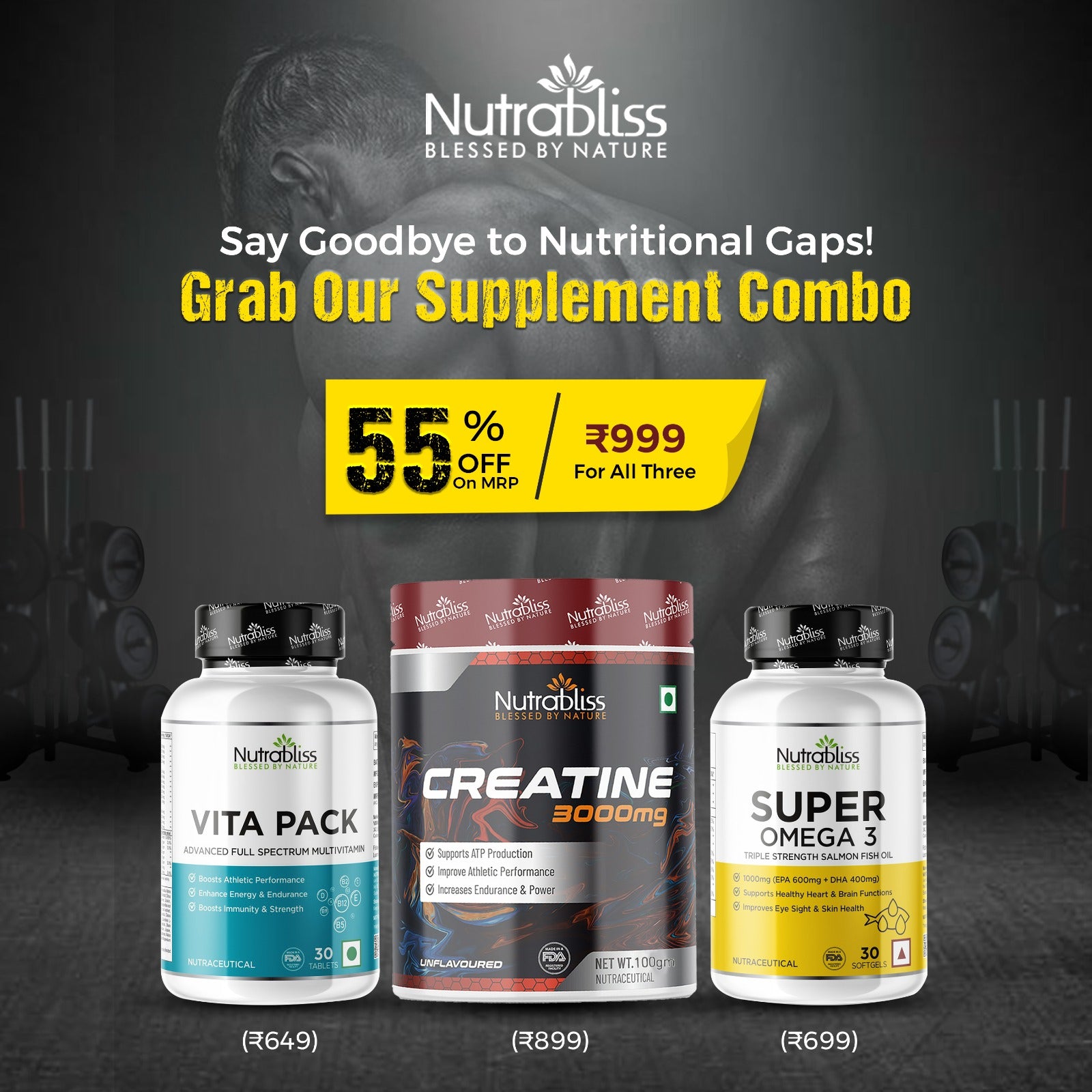 Nutrabliss | Buy whey protein, multivitamins & sport nutritions